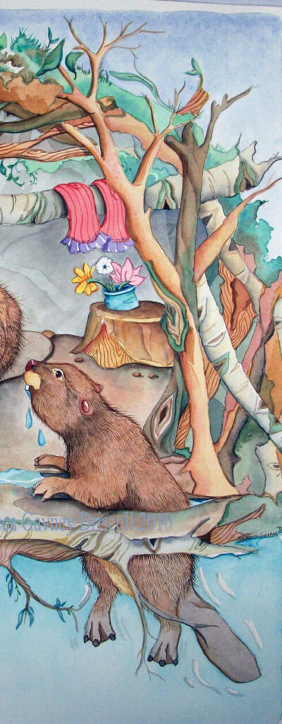 LODGE SQUATTERS VISIT BEAVERS – Worth A Dam