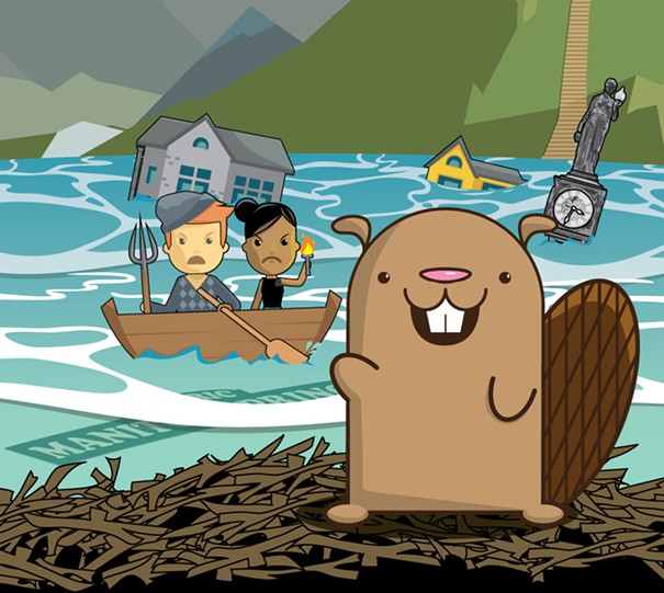 SHERRI AND SHERRY SAVING BEAVERS – Worth A Dam