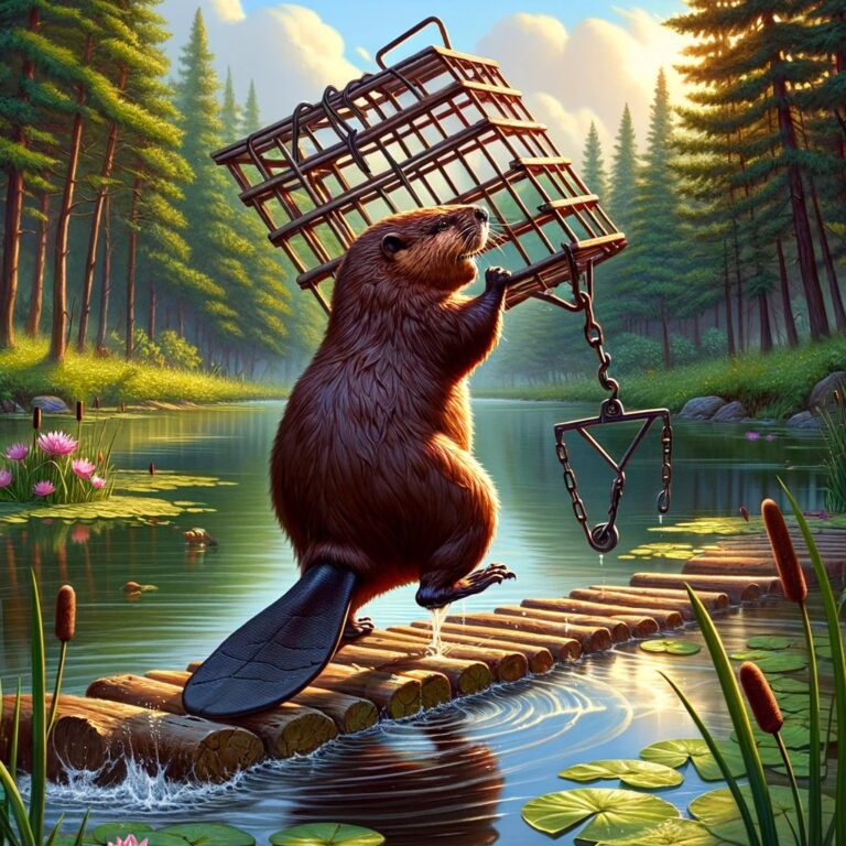 TRAPPED BECOMES TRAPPER – Worth A Dam